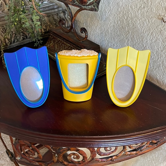 Accents | Set Of Fins Sand Pails Frame Set | Poshmark